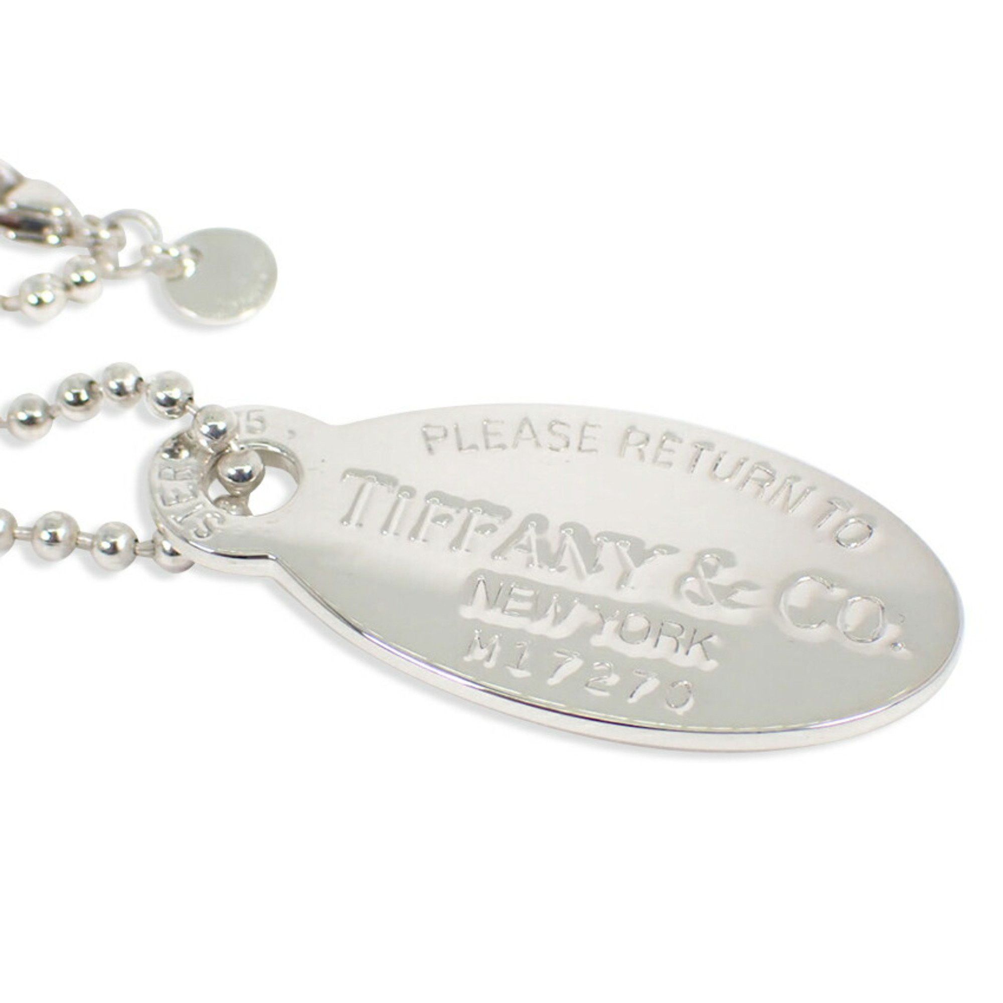 Tiffany & Co. TIFFANY 925 Return to Tiffany Oval Tag Long Pendant | Grailed