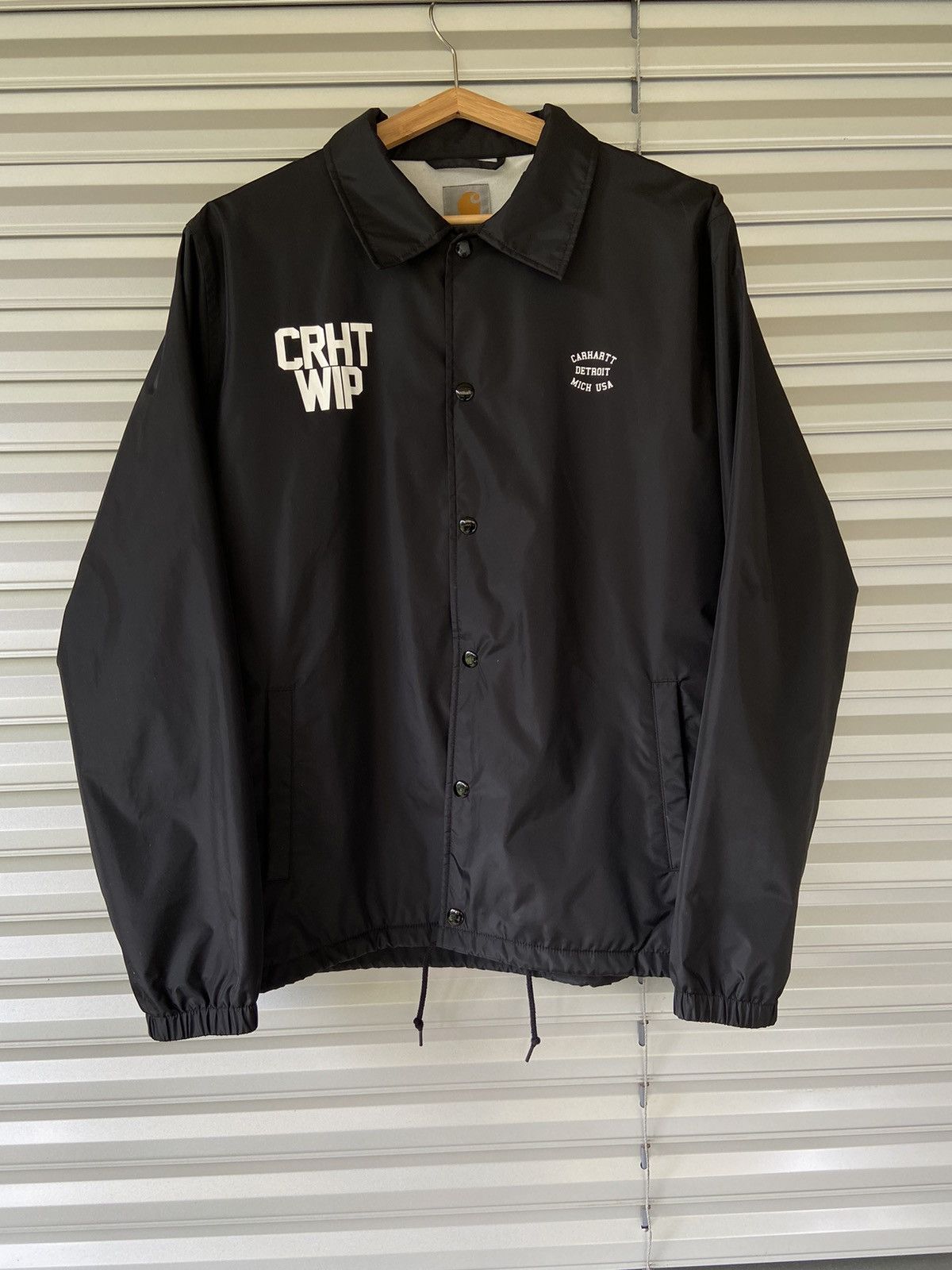Vintage Carhartt Wip State Coach Jacket | Grailed