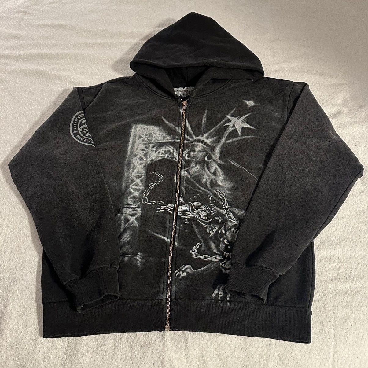 Travis Scott METLIFE TRAVIS SCOTT UTOPIA CIRCUS MAXIMUS 2024 HOODIE NYC ...