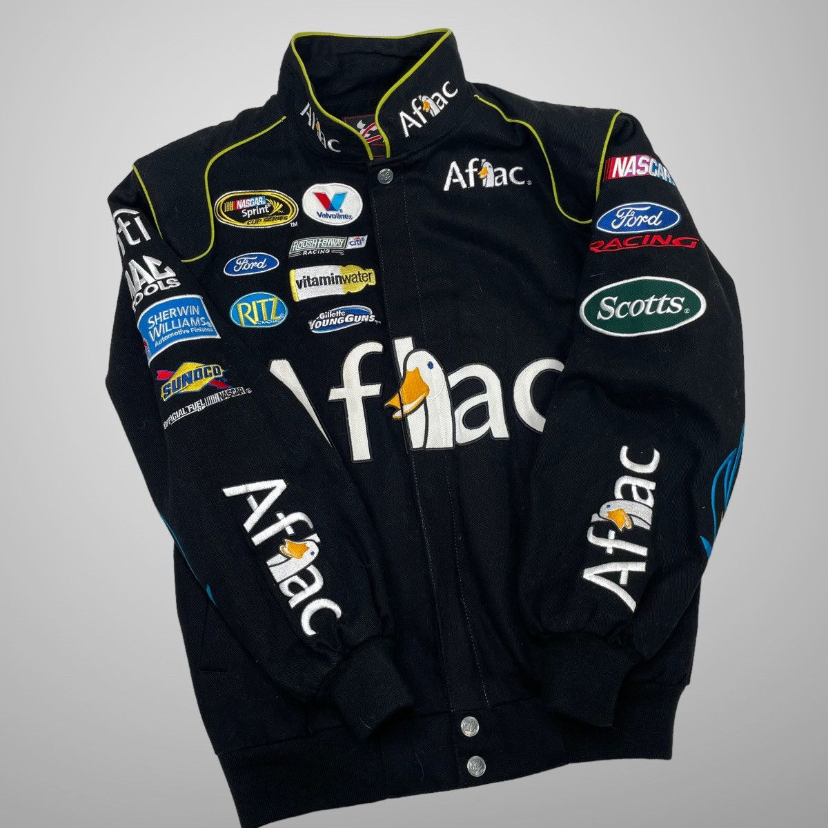 Racing × Vintage Vintage Aflac racing jacket | Grailed