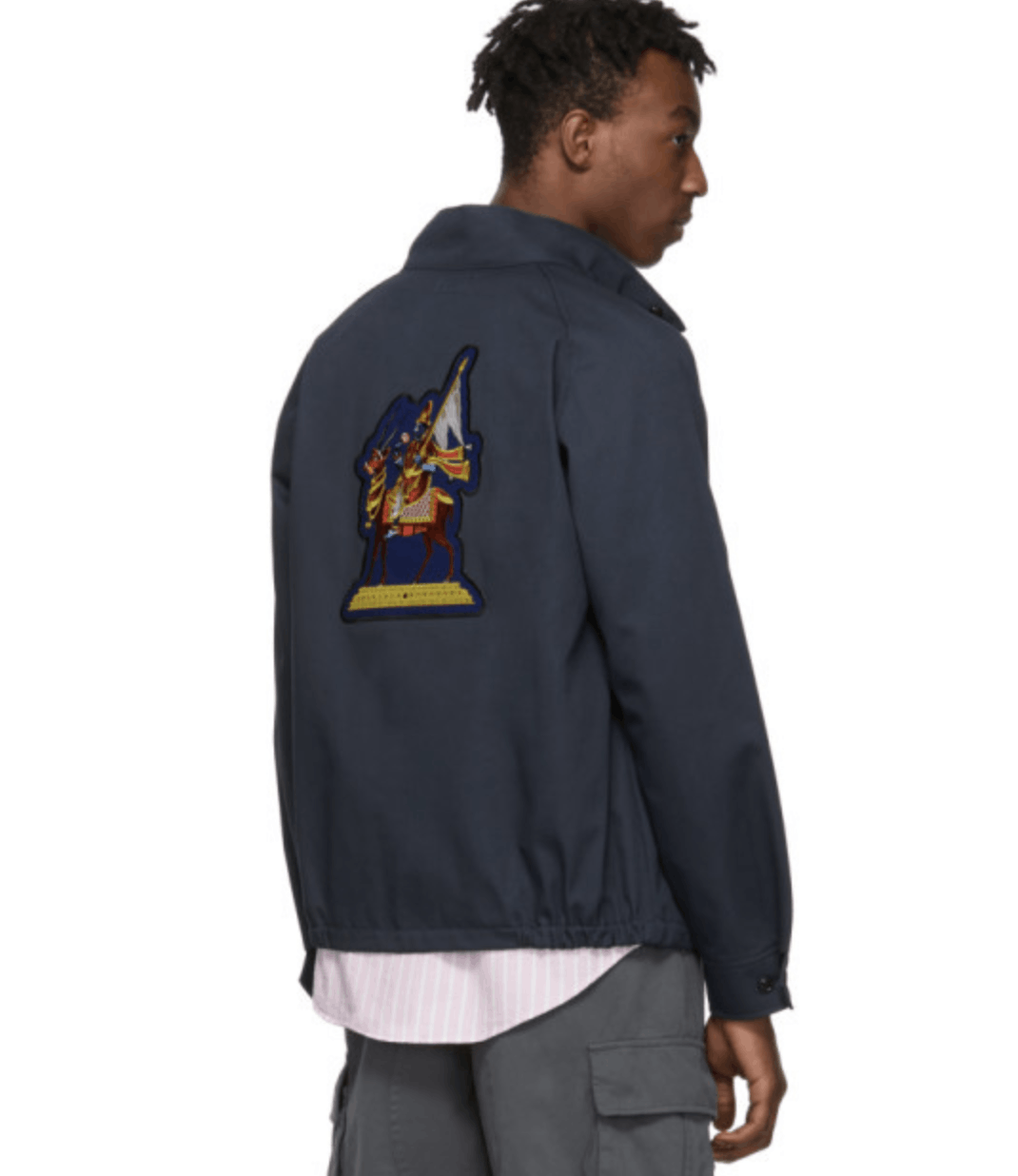 Noah Noah NYC Navy Wind God Harrington Jacket | Grailed