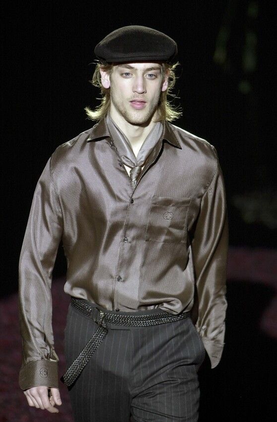 Gucci × Tom Ford fw2001 silk longsleeve by tom ford | Grailed