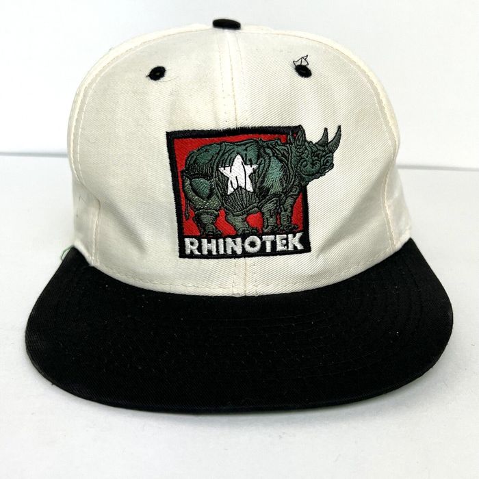 Vintage Vtg Rhinotek Heavy Duty Computer Products Hat Embroidered Logo ...