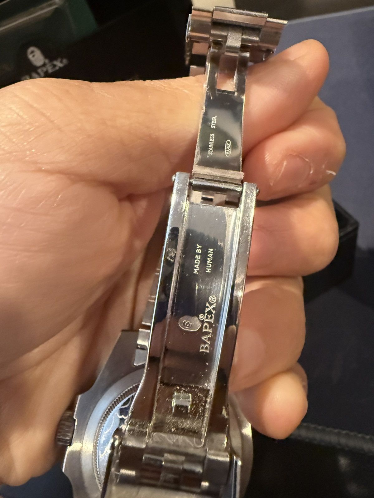 Bape A Bathing Ape Bapex Watch “Batman” | Grailed