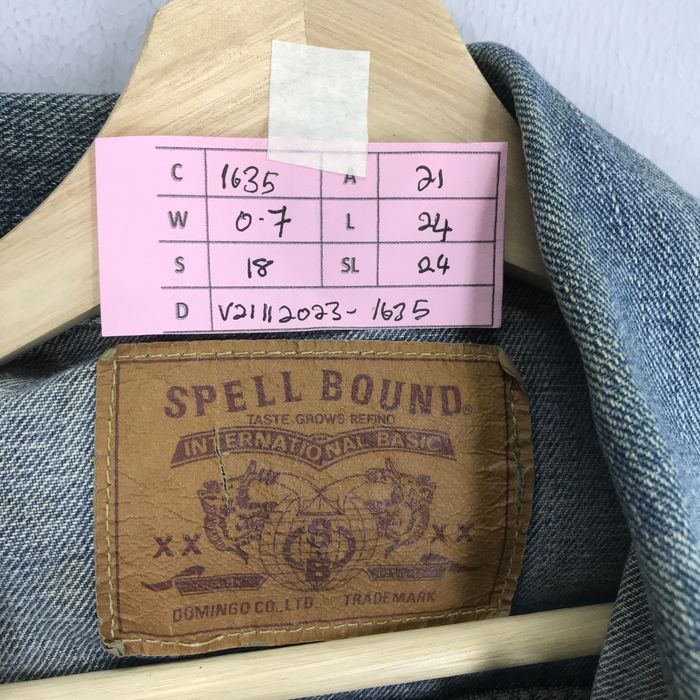 Vintage Vintage Spellbound Japan Denim Trucker Jacket Motorcycles | Grailed