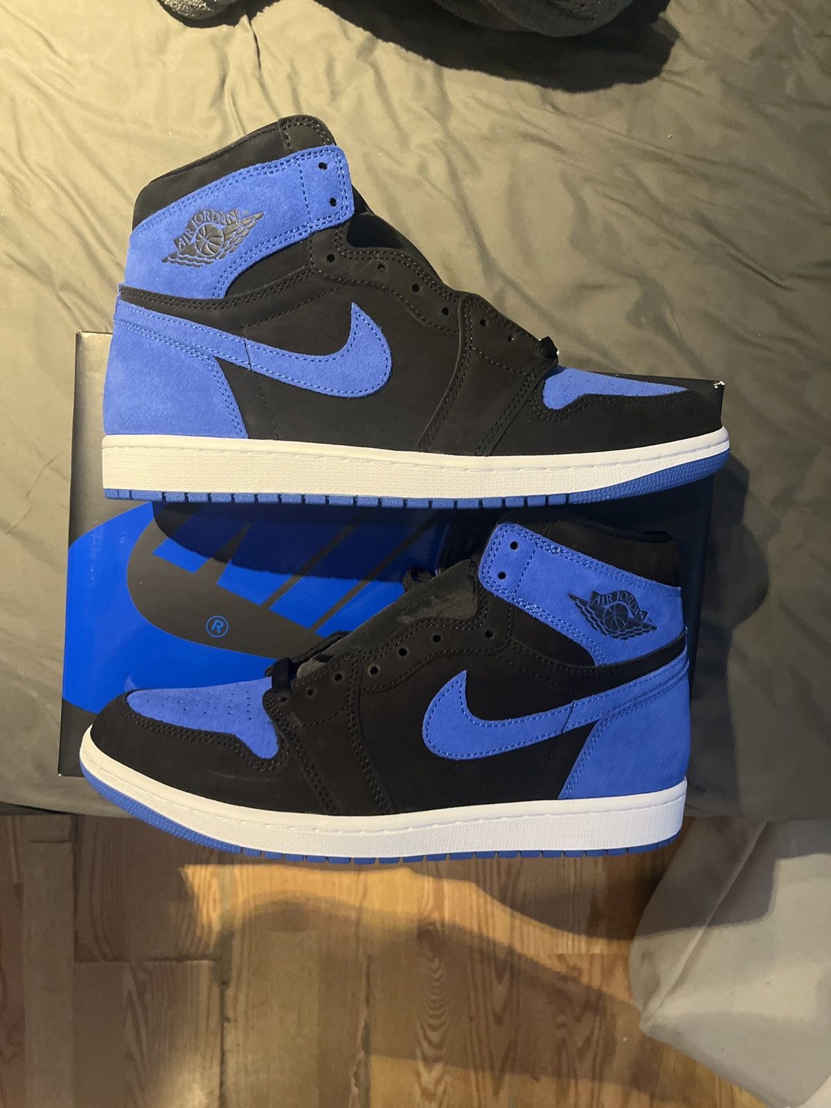 Nike Jordan 1 retro high royal blue reimagine | Grailed