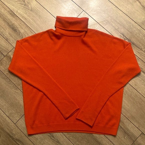 Cos COS ROLL-NECK PURE CASHMERE TURTLENECK JUMPER | Grailed