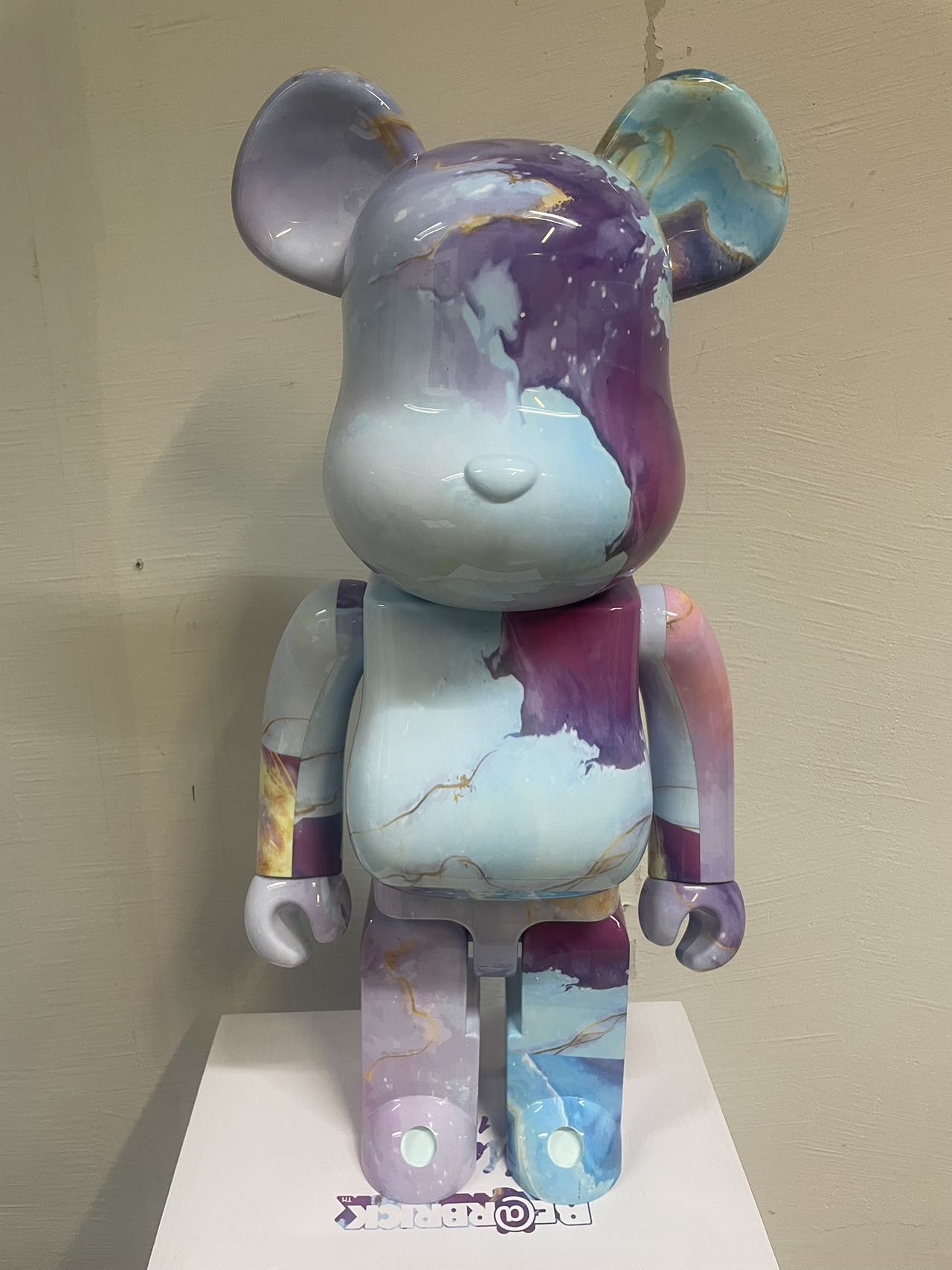 Medicom Bearbrick Medicom Bearbrick 1000% Pattern Marble | Grailed
