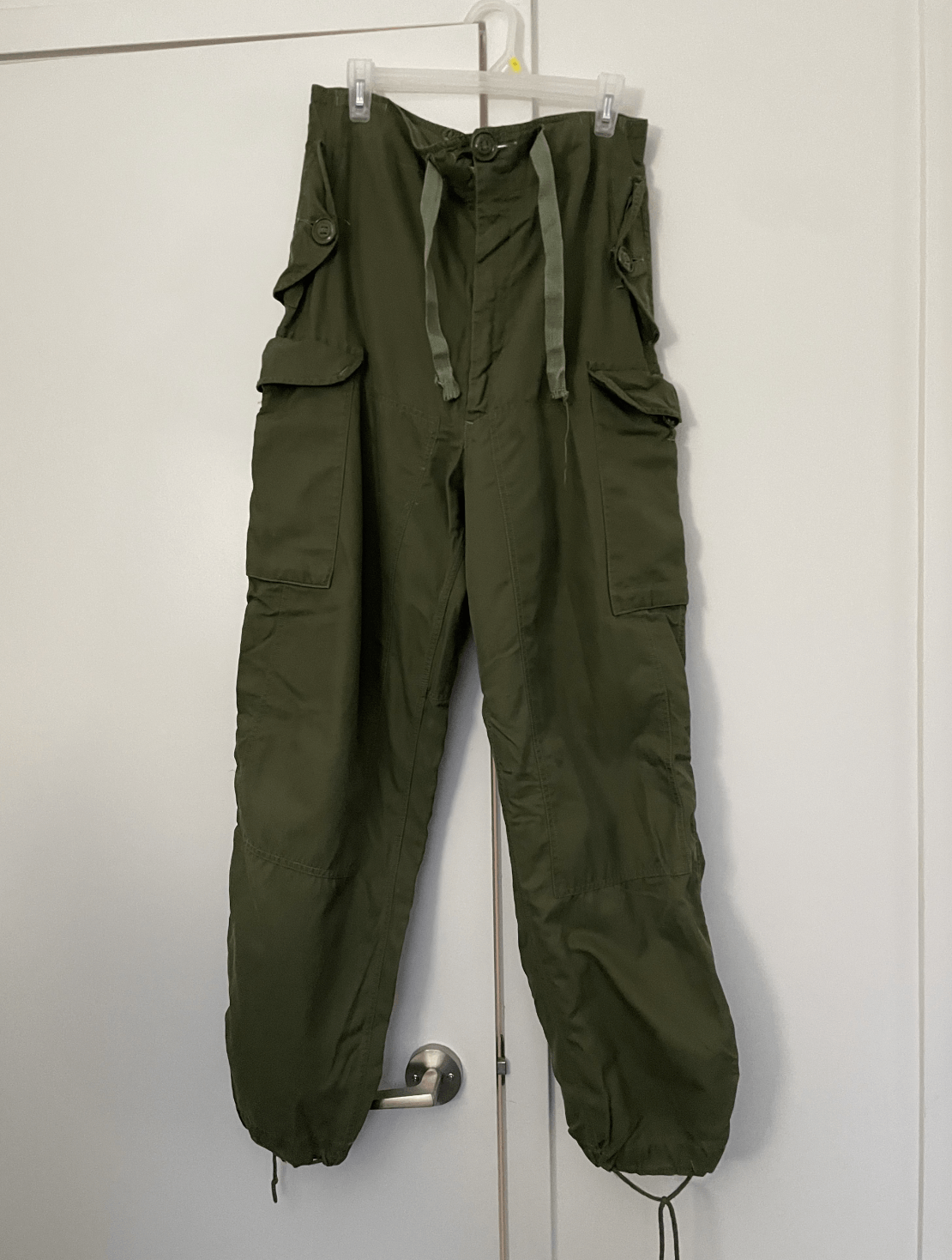 Military 80s Military Surplus Parachute Cargo Pants | Grailed