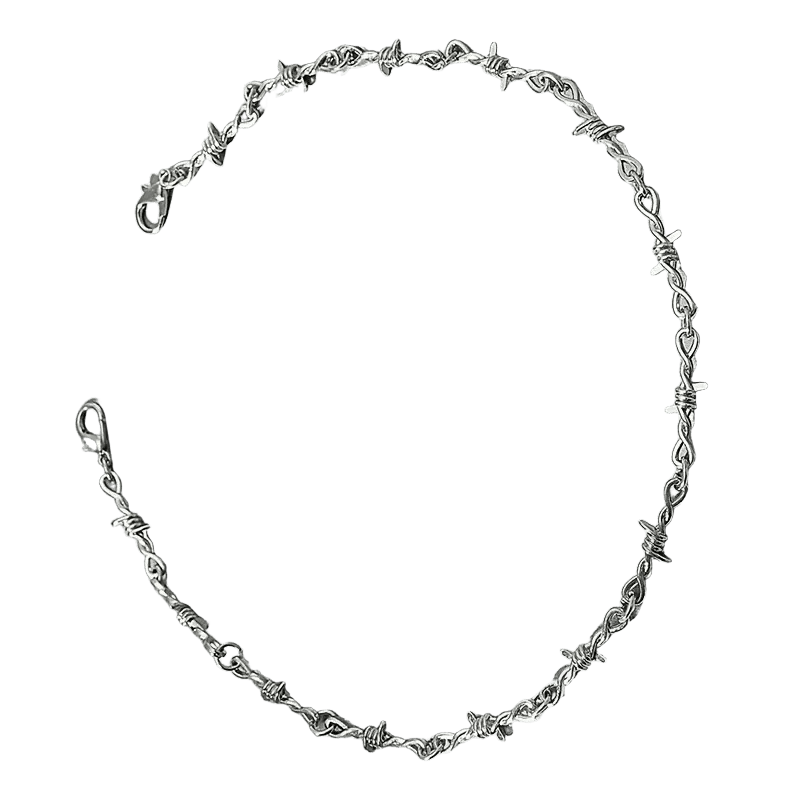 Designer Chrome Hearts Style Barbed Wire Chain | Grailed
