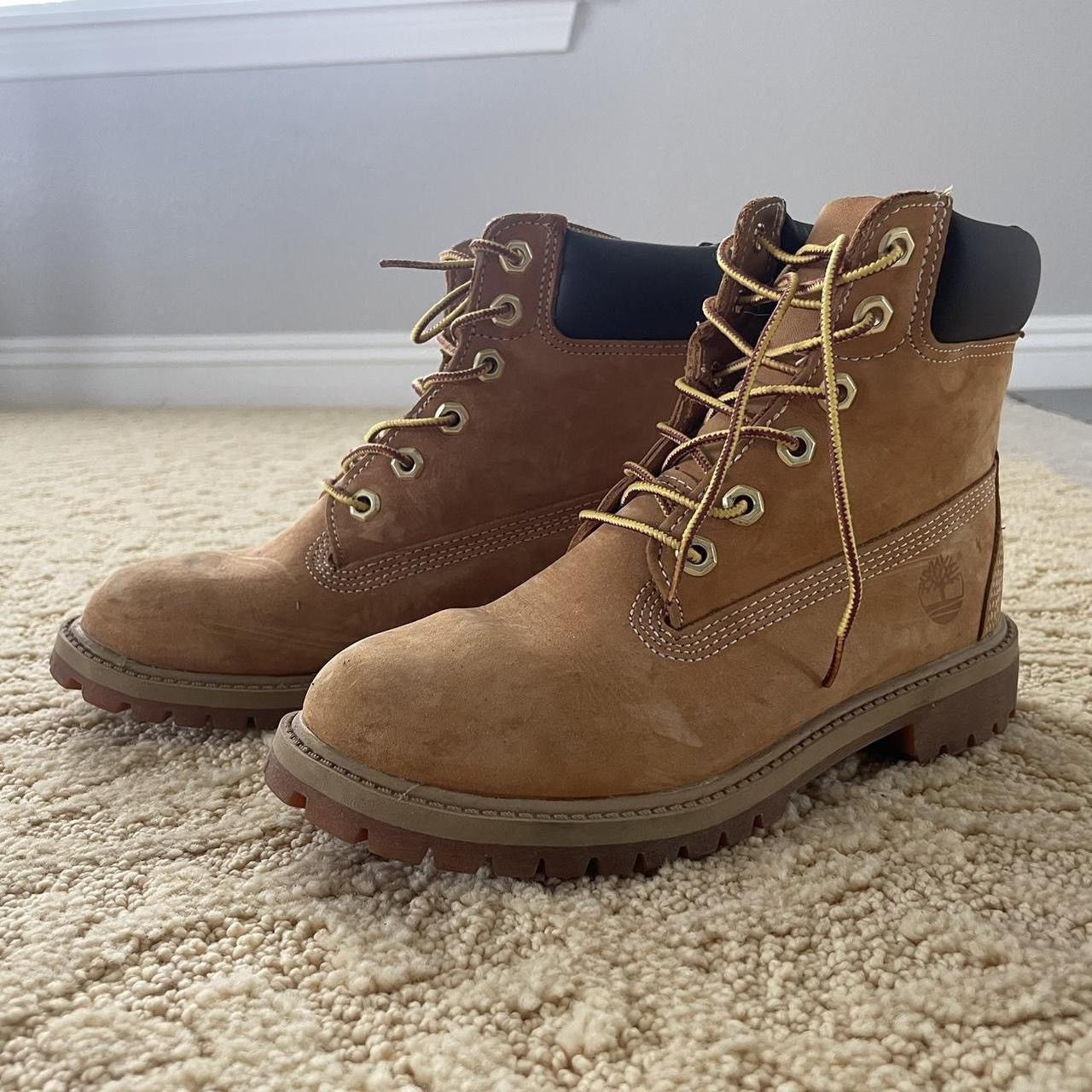 Timberland timberland boots in the iconic tan color | Grailed