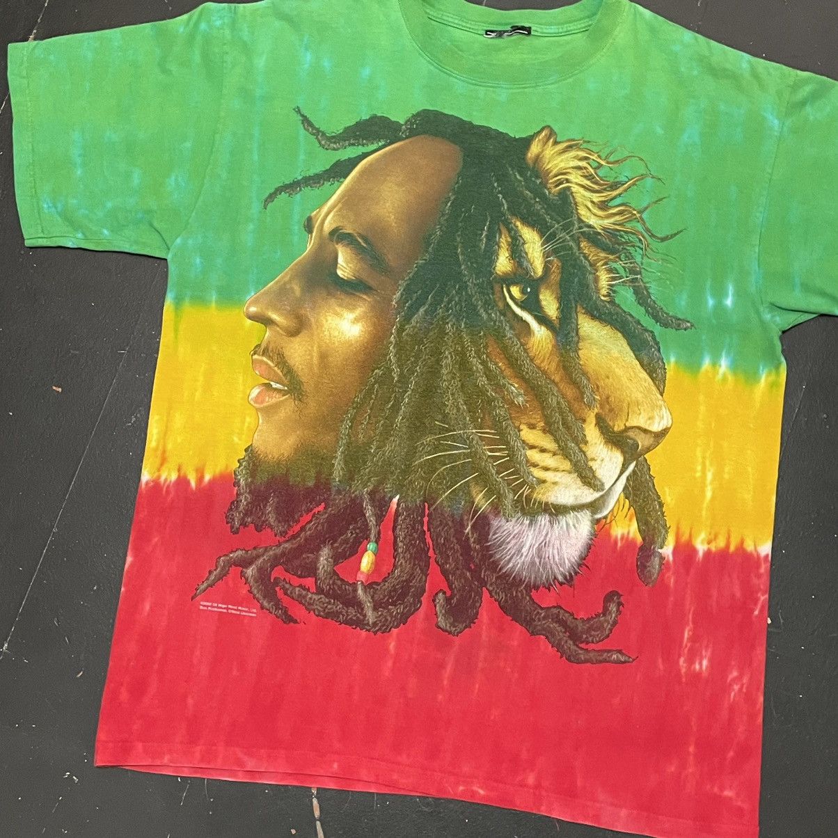 Vintage Bob Marley Lion Head Reggae Rasta 2007 Zion Rootswear | Grailed