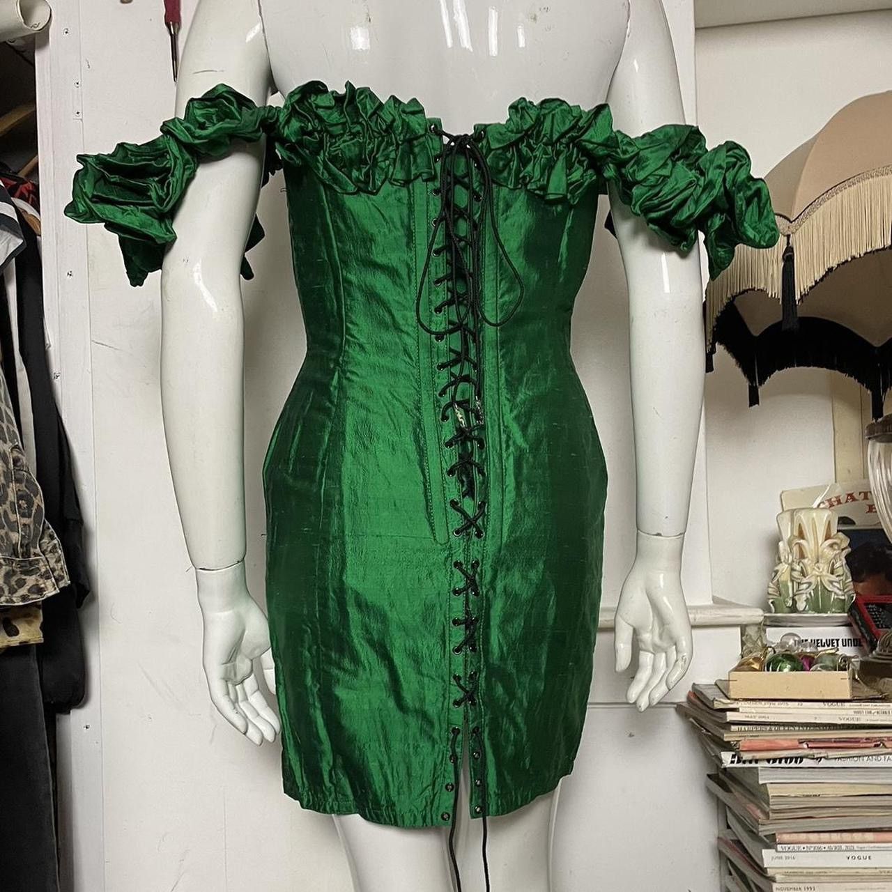 Vintage Vintage 1980s Sarah Whitworth London Corset Mini Dress | Grailed