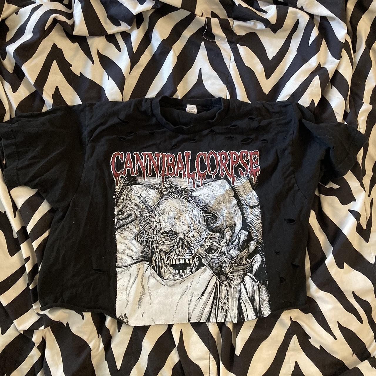 Gildan Cannibal Corpse -Rotting Corpse Death Metal Cropped Tee | Grailed