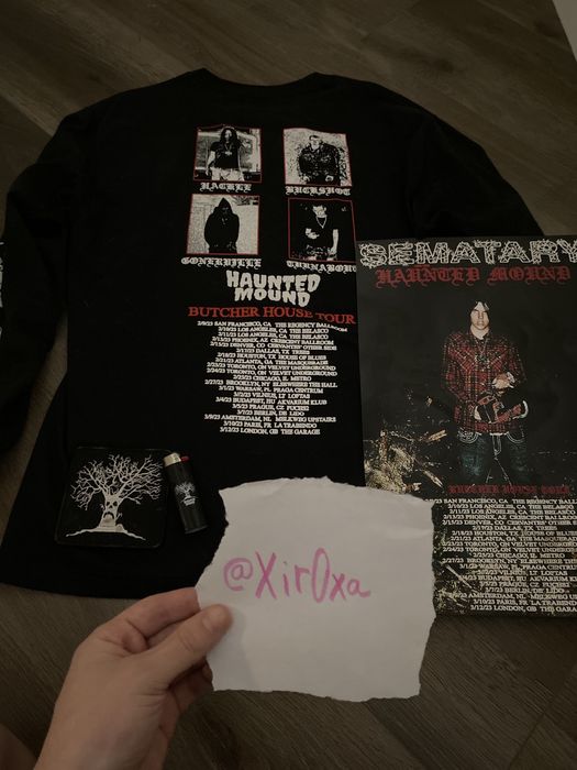 Haunted Mound SEMATARY HAUNTED MOUND TOUR MERCH BUNDLE | Grailed