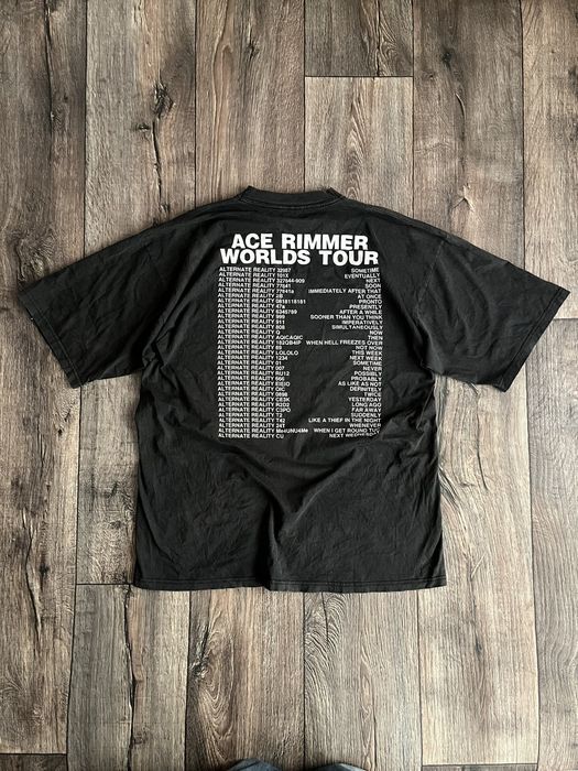 Vintage Vintage 90s Red Dwarf Ace Rimmer Worlds Tour T-Shirt | Grailed