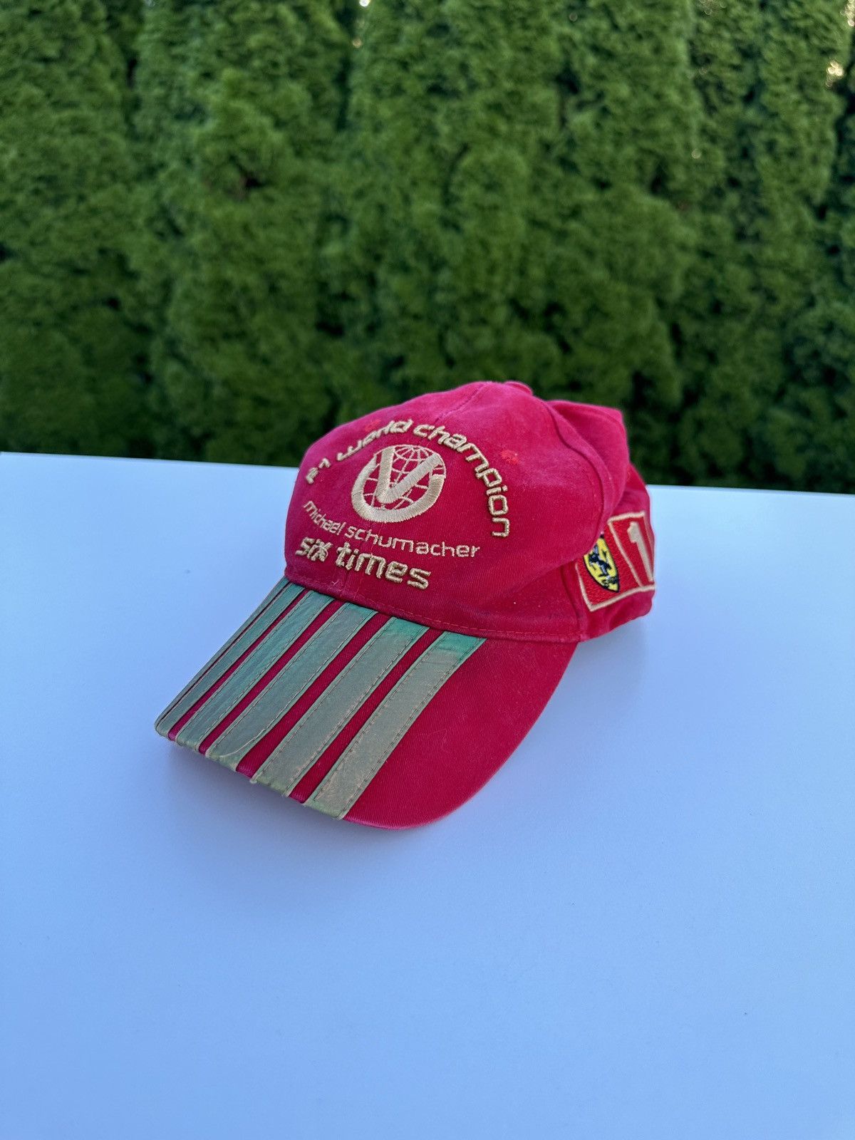 Vintage Vintage y2k 2000s Michael Schumacher Ferrari f1 cap | Grailed