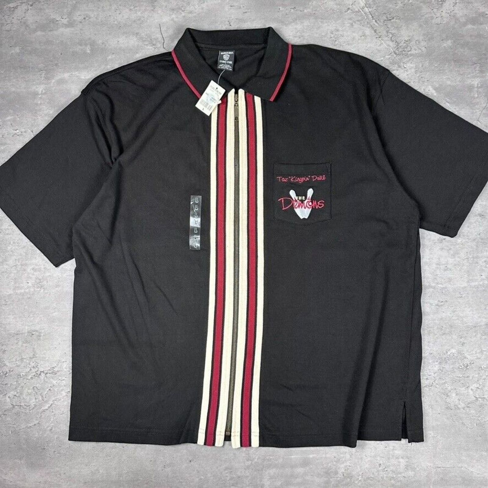 Warner Bros Vintage Deadstock Looney Tunes Taz Devil Bowling Shirt ...