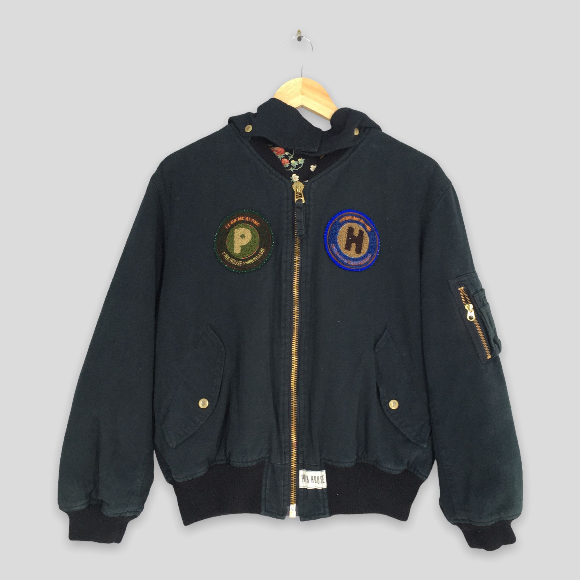 Japanese Brand Vintage Pink House Japan Bomber Jacket Large | Grailed