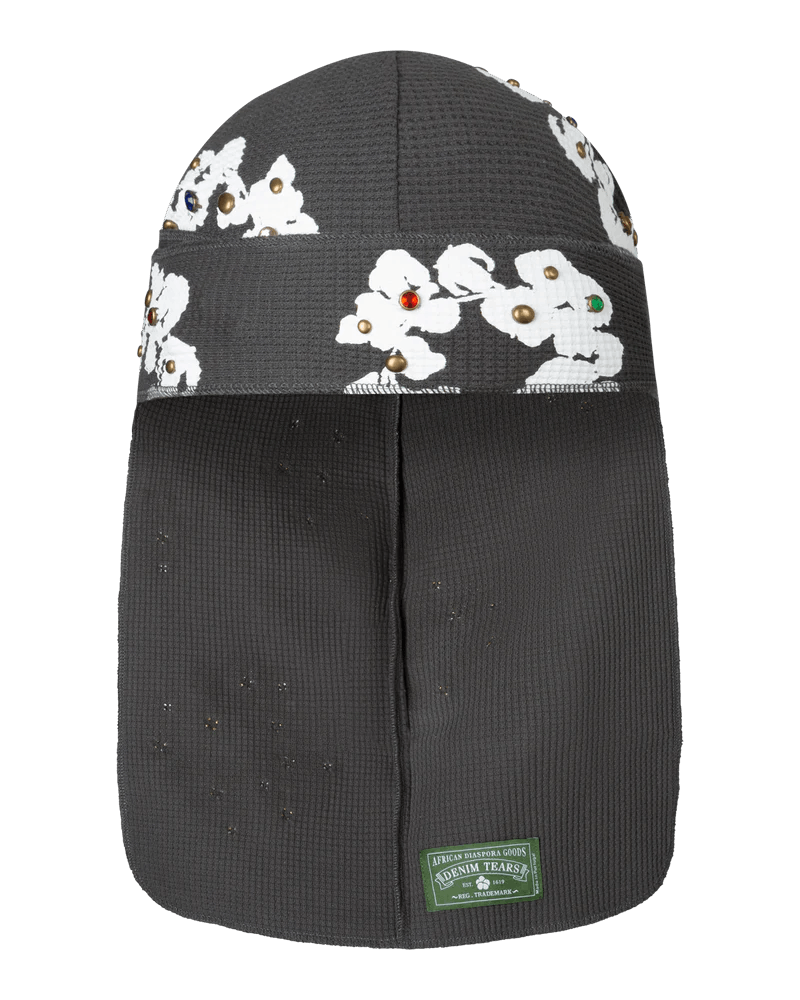 DENIM TEARS Denim Tears Cotton Wreath Rhinestone Du-Rag | Grailed