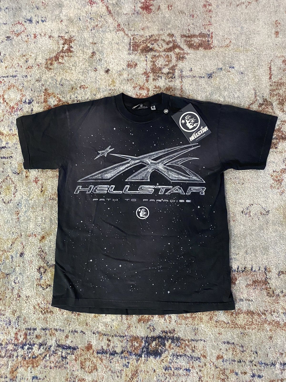 HELLSTAR HELLSTAR Chrome Logo Tee | Grailed