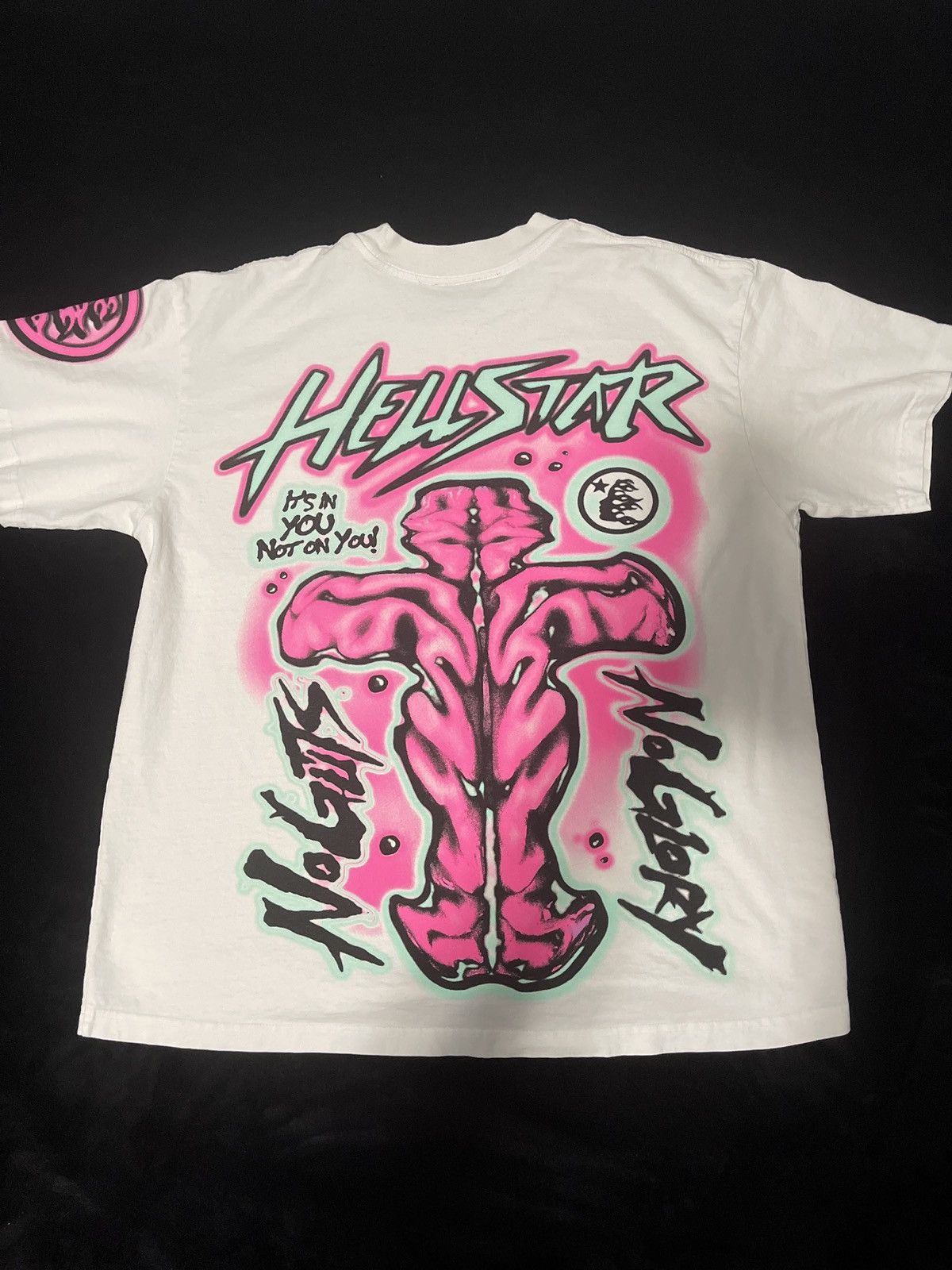 HELLSTAR Hellstar No Guts No Glory T-Shirt | Grailed HELLSTAR Hellstar No Guts No Glory T-Shirt | Grailed