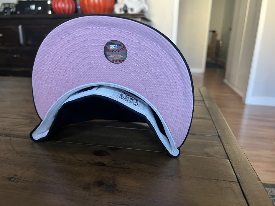 New Era Detroit Coked Out Swinging Tigers Navy Blue Pink UV Tiger 7 ...