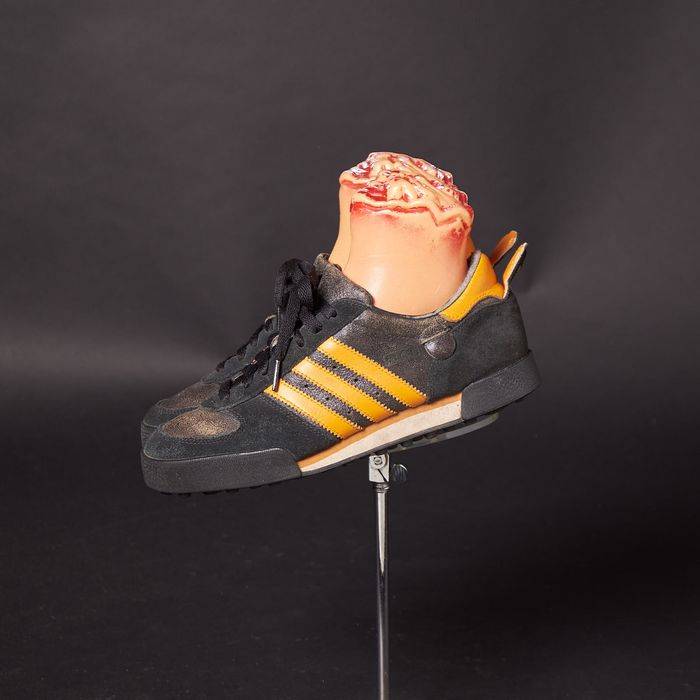 Adidas Vintage Black and Orange Adidas Sneakers | Grailed