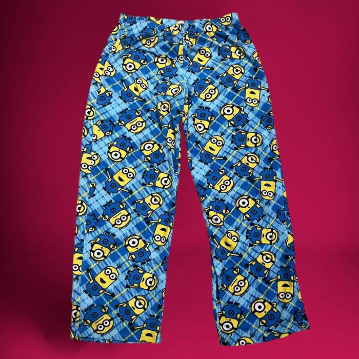 Meanswhile Fleece Despicable Me Minion Pajama Pant Bottoms | Grailed