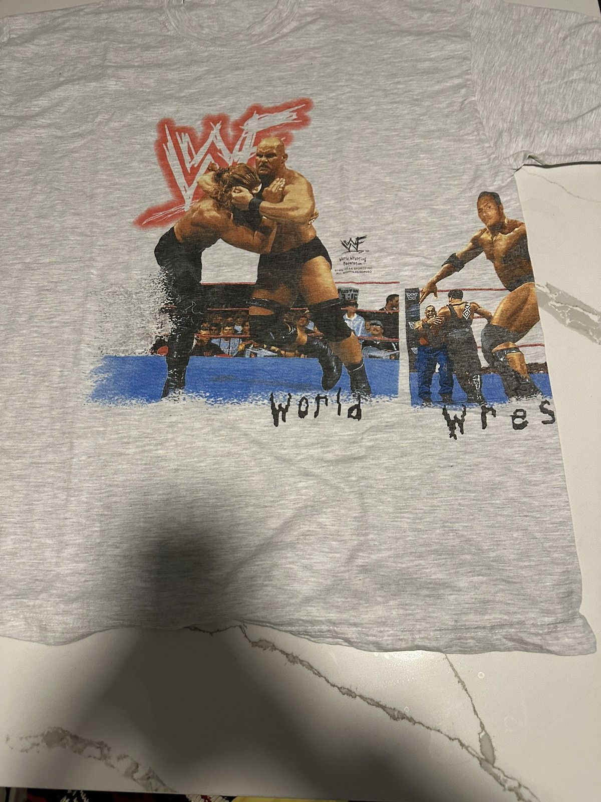 Vintage 1998 WWF Tee | Grailed