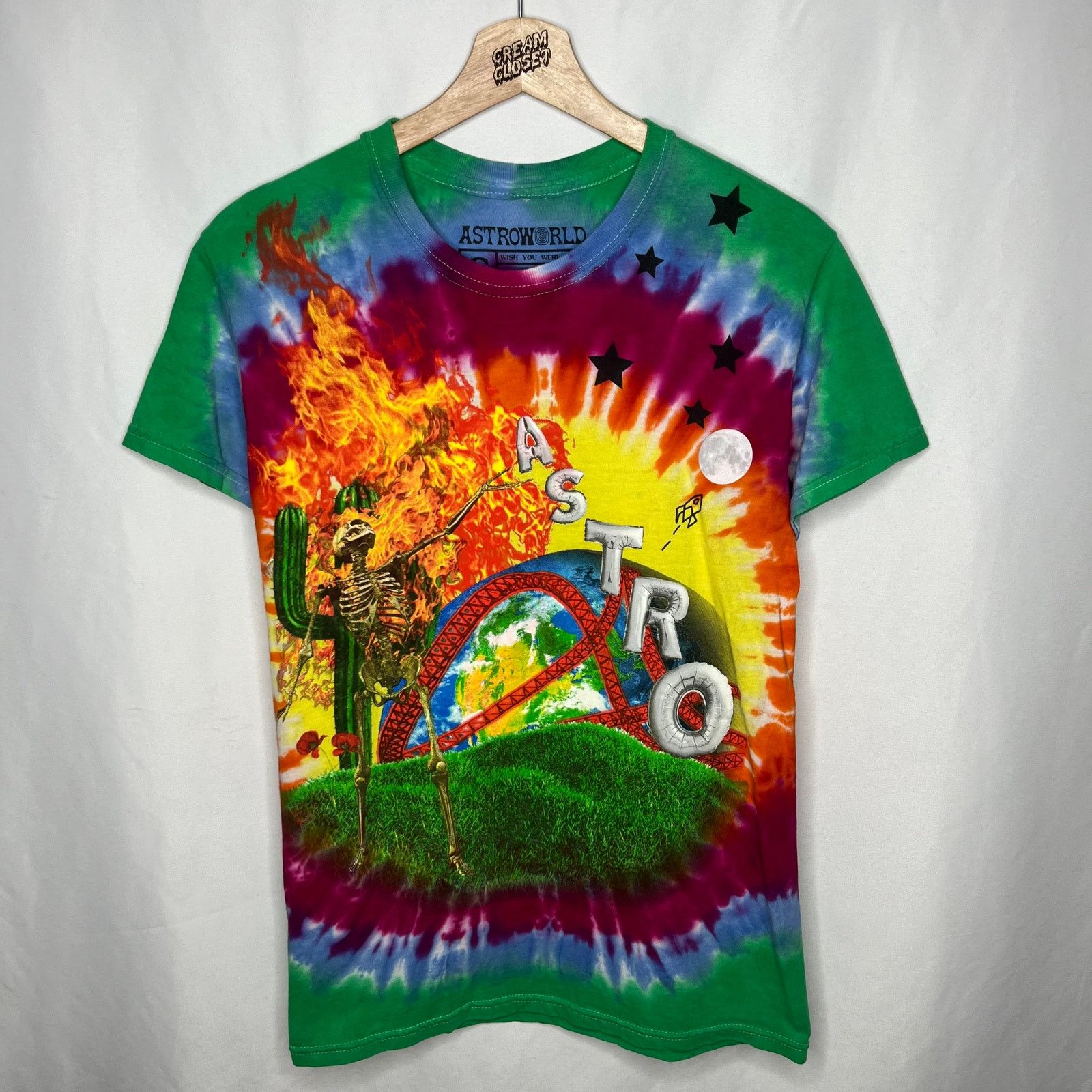 Travis Scott Cactus Jack Birds Utopia Rodeo Astroworld Tie Dye Tour ...