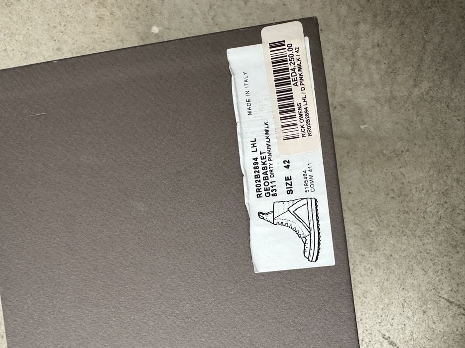 Rick Owens Rick Owens Pink Pony Hair Geobaskets | Grailed