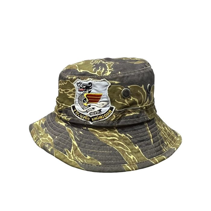 The Real McCoy's THE REAL McCOY TIGER STRIPE CAMO HAT | Grailed