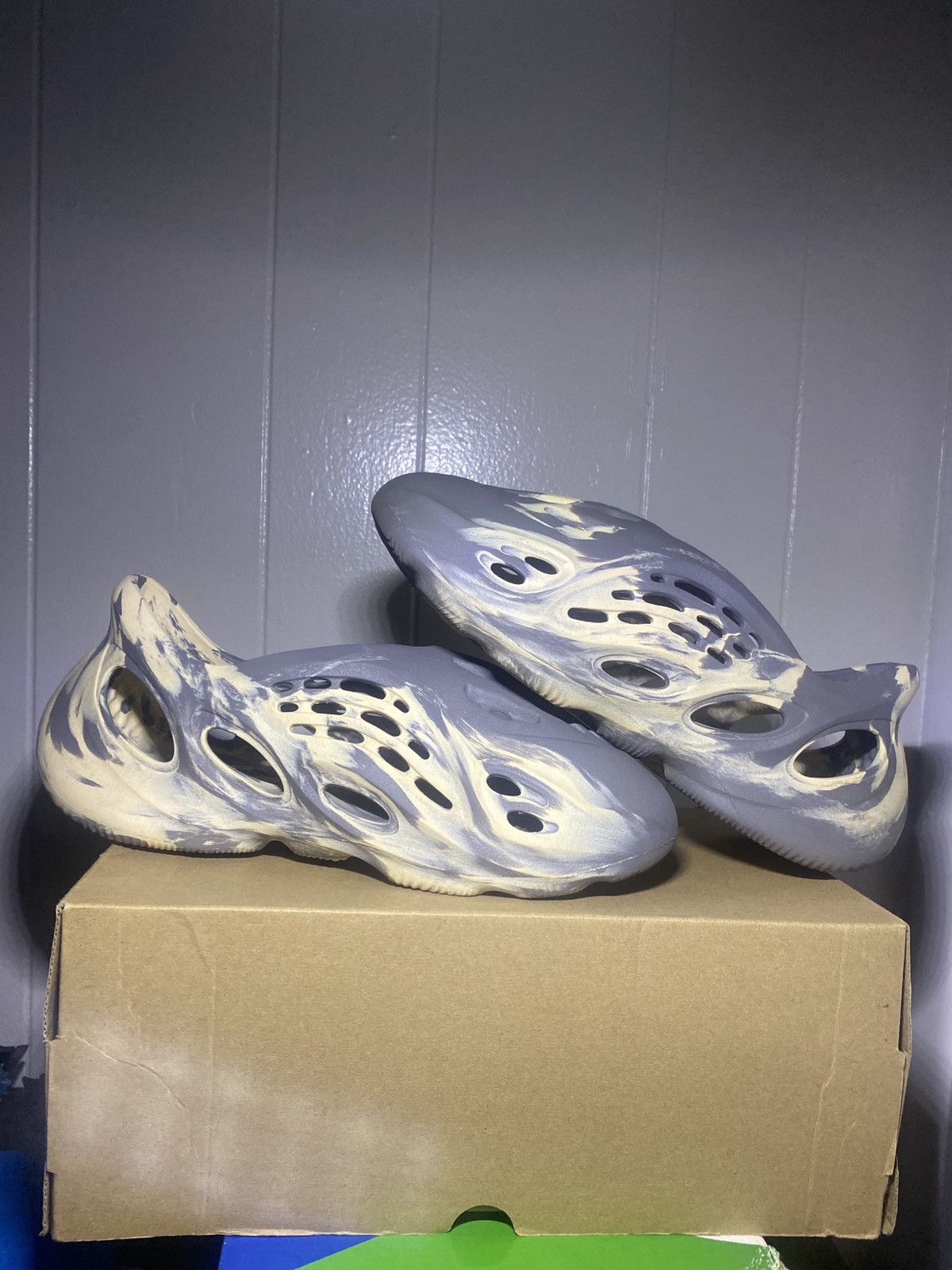 Adidas Adidas Yeezy Foam Runner MXT Moon Grey | Grailed