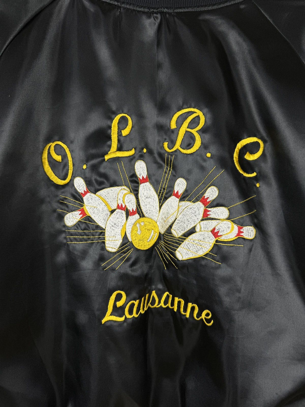 Bomber Jacket × Streetwear × Vintage Vintage 90s Bowling Champion ...