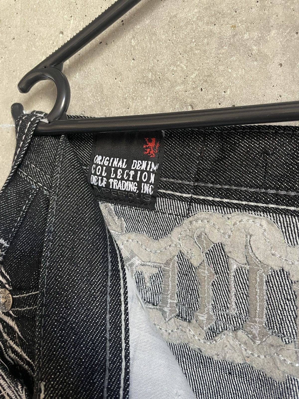 Affliction × Christian Audigier Crazy Vintage Y2K Imperious Embroidered ...