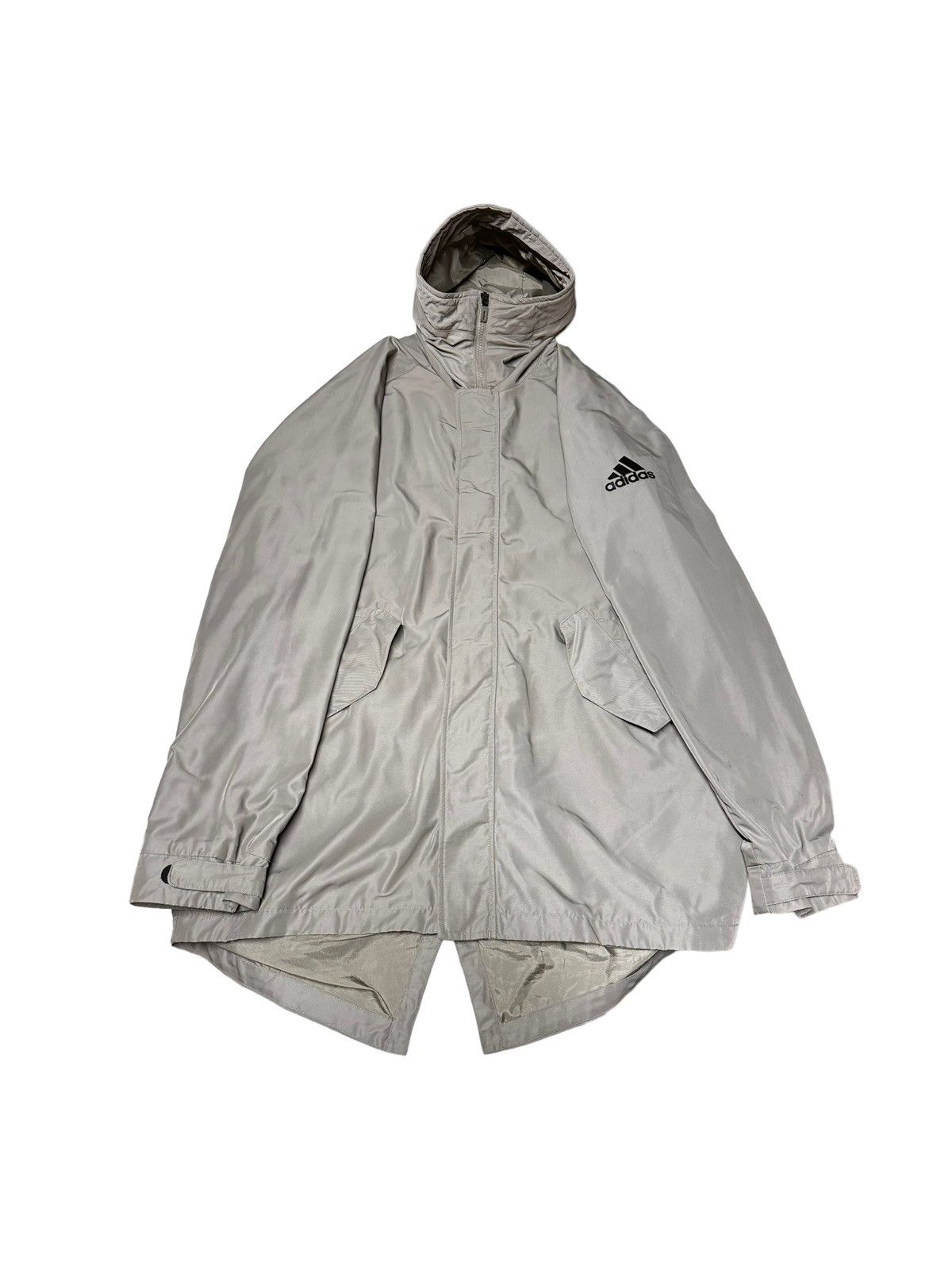 Adidas Adidas Sage Green Fishtail Parka Mid Weight Size Medium | Grailed
