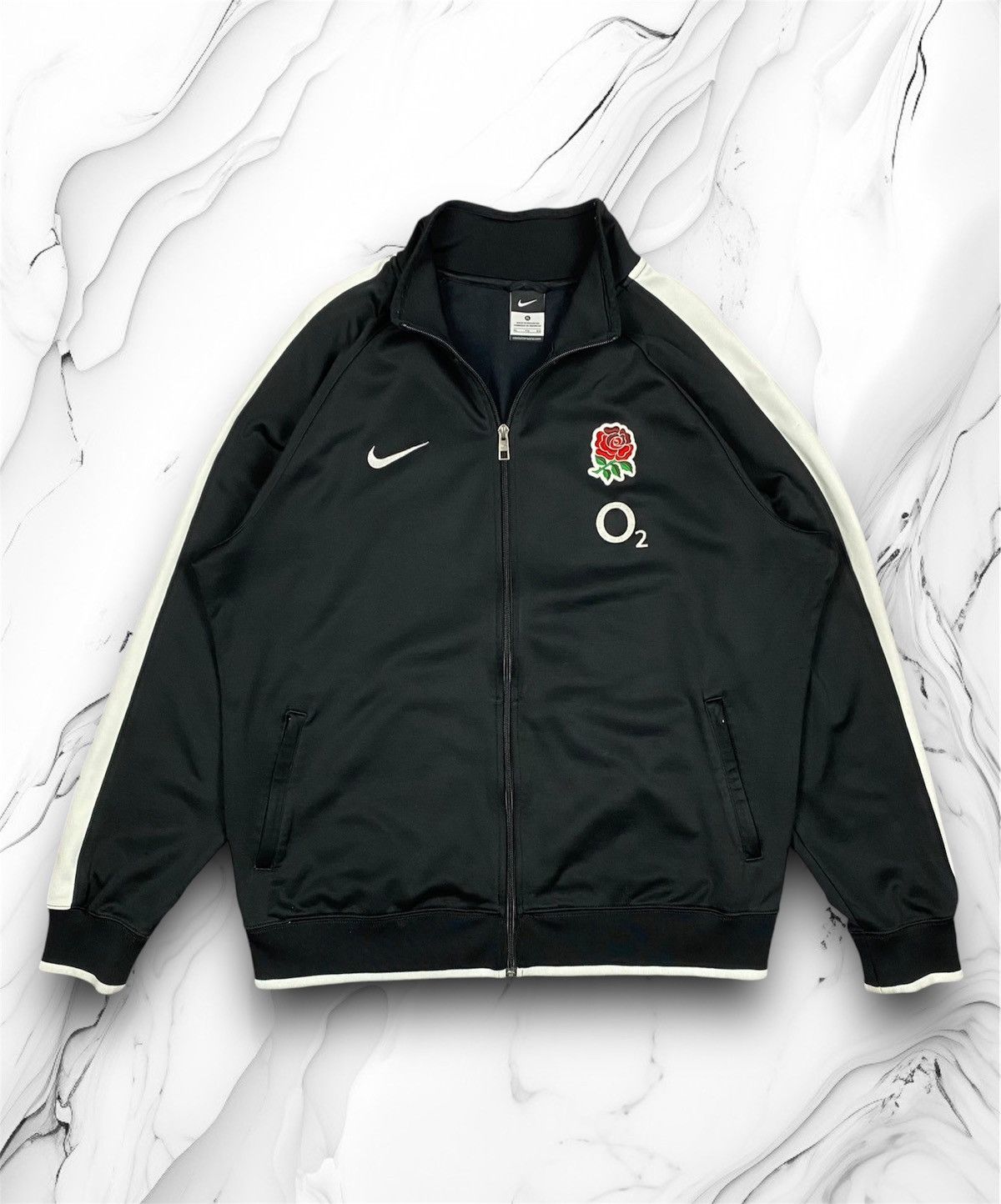Nike Vintage Nike England Rugby Drill Track Top Jacket | Grailed