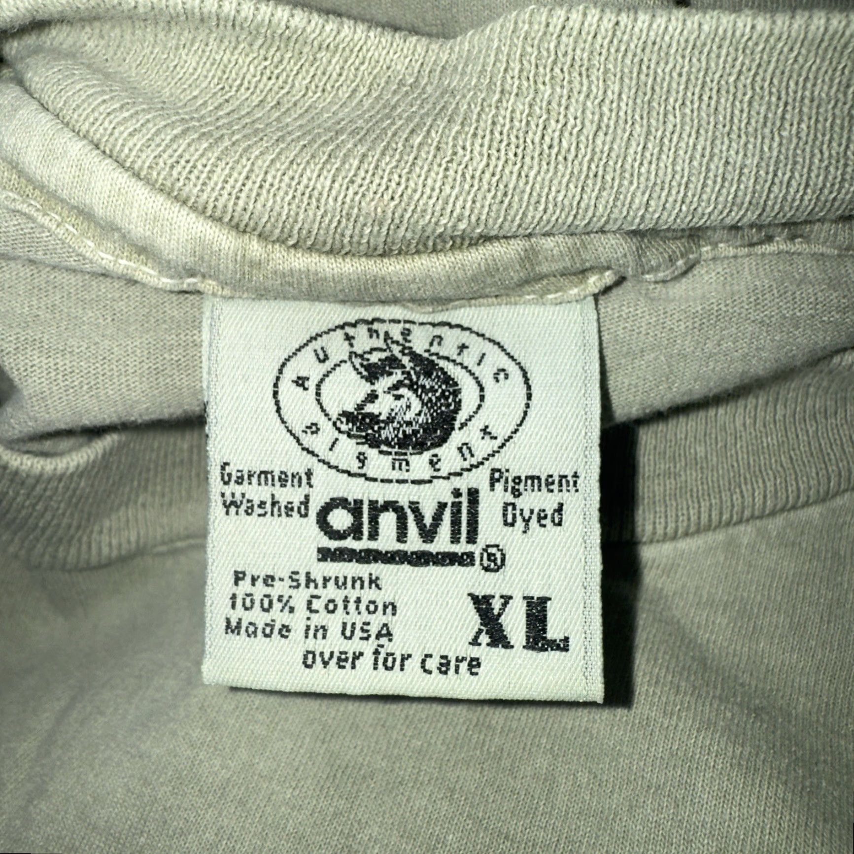 Anvil VINTAGE Anvil River Rafting Graphic Tee 100% Cotton Adult XL Gray ...