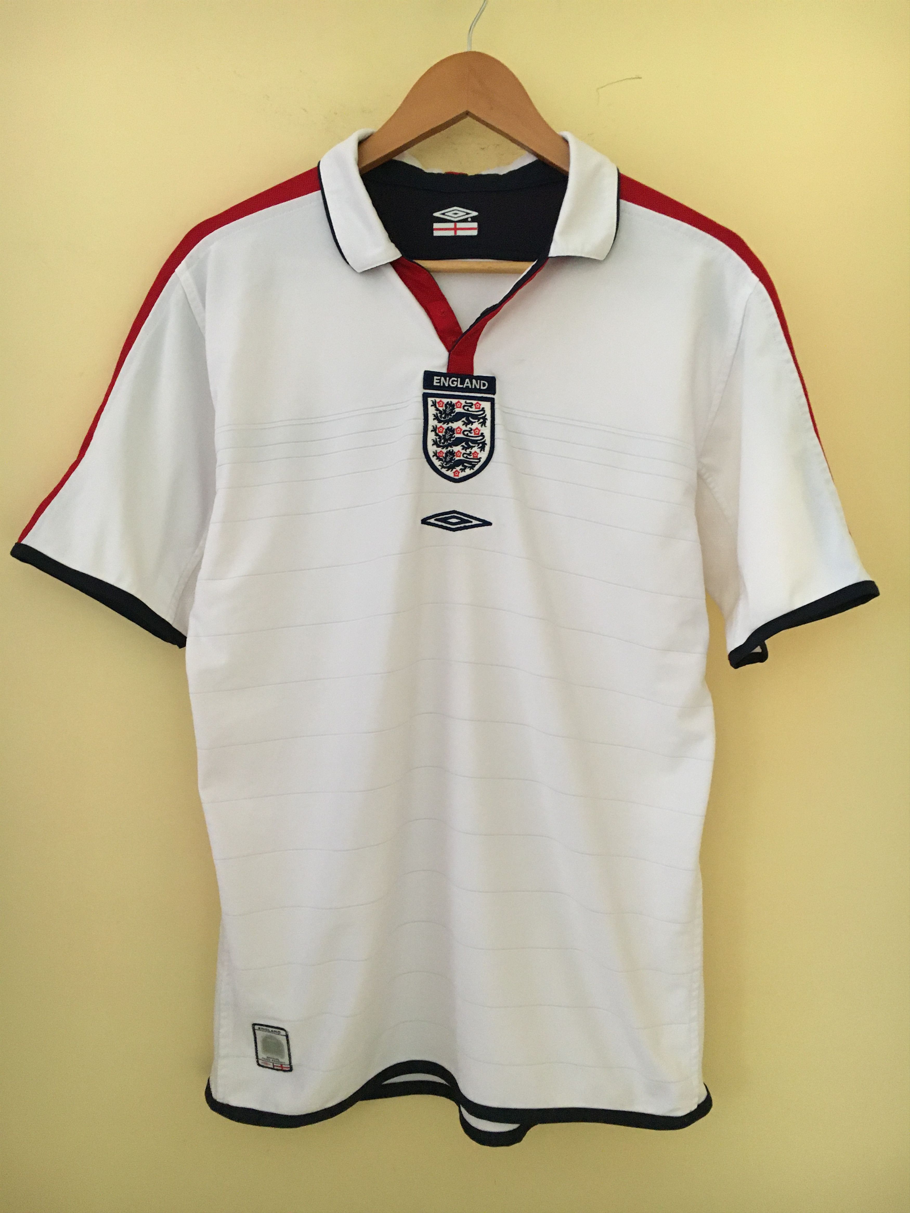 Umbro England 2003-2005 Umbro home reversible soccer jersey | Grailed