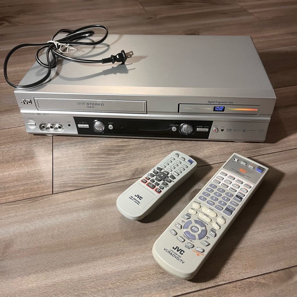 Nikon JVC HR-XVC25U DVD VCR VHS Player Combo Hifi Stereo With Remo | Grailed