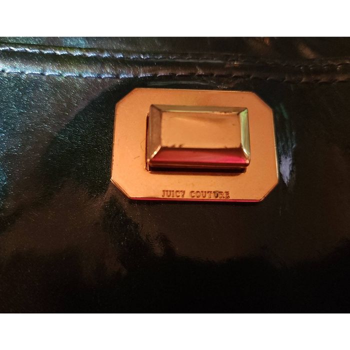 Juicy Couture Juicy Couture oil slick patent leather wallet | Grailed