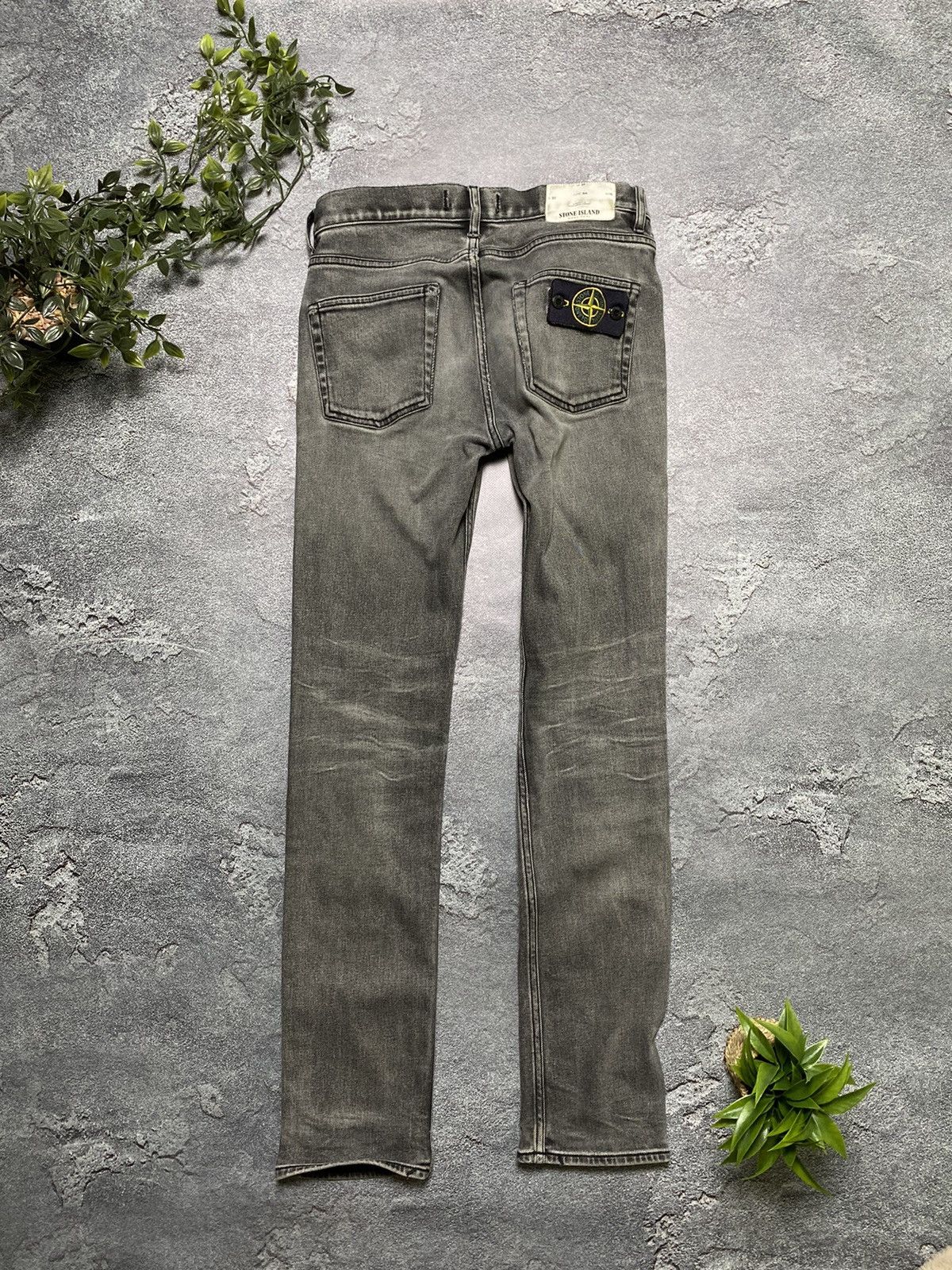 Stone Island × Streetwear × Vintage Stone island jeans patch logo 29/32 ...