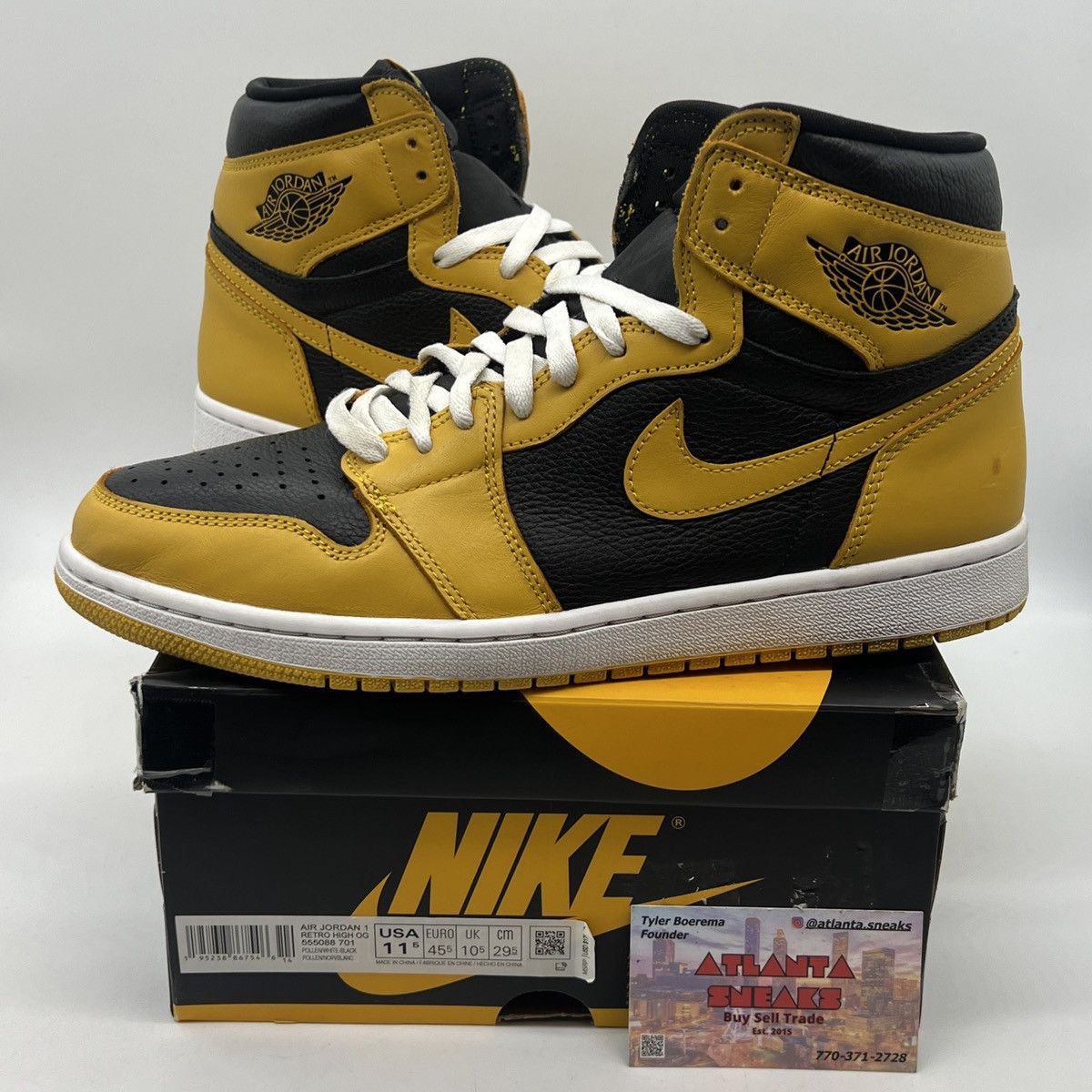 Jordan Brand Air Jordan 1 high pollen | Grailed