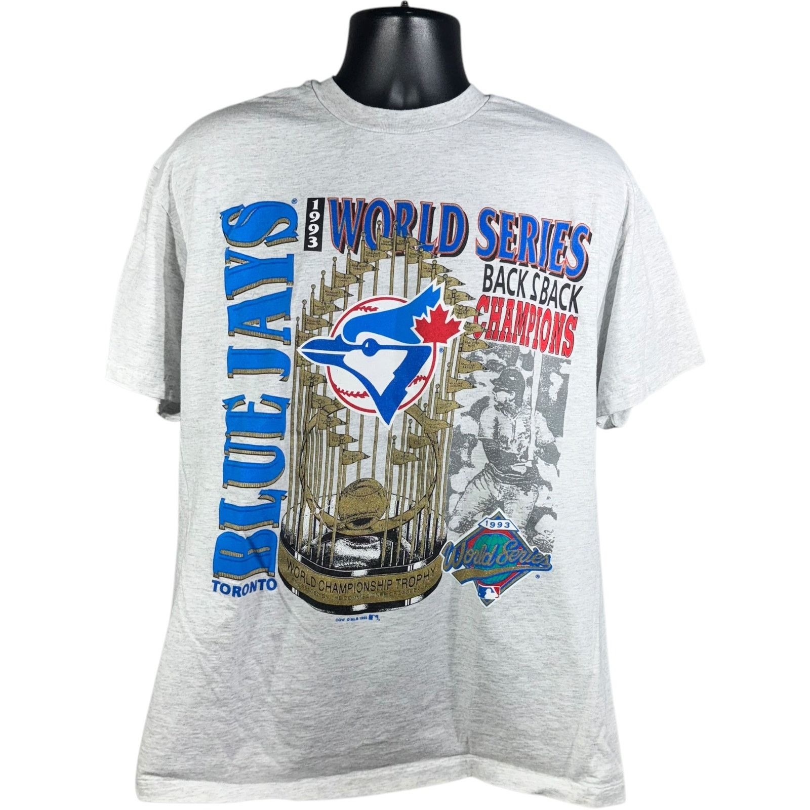 Hanes Vintage Toronto Blue Jays World Series Champions MLB Tee 90s ...