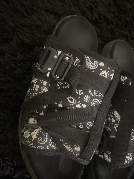 Streetwear PREMIUM DRACO BANDANA SLIDES | Grailed