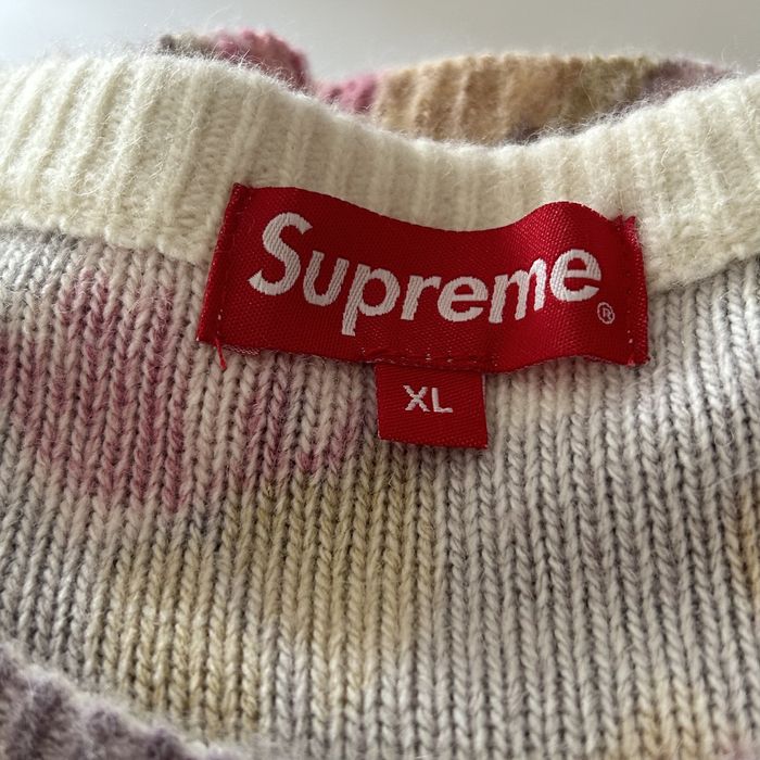 Supreme Supreme Floral Angora Sweater | Grailed