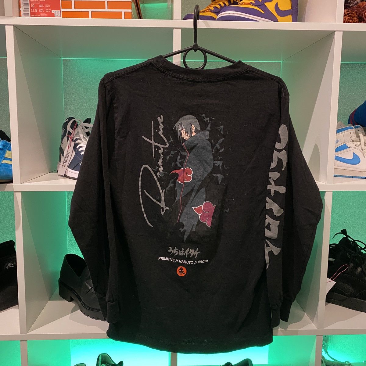 Primitive × Streetwear × Vintage Primitive x Naruto x Itachi black ...