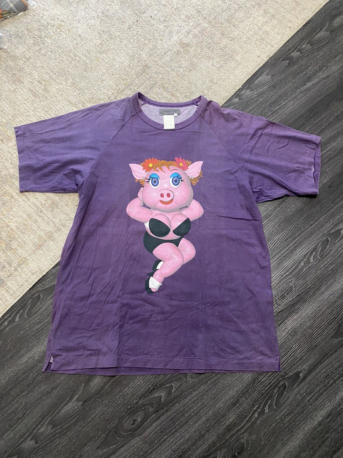 Yohji Yamamoto SS02 Pour Homme LSD PIG MEME | Grailed
