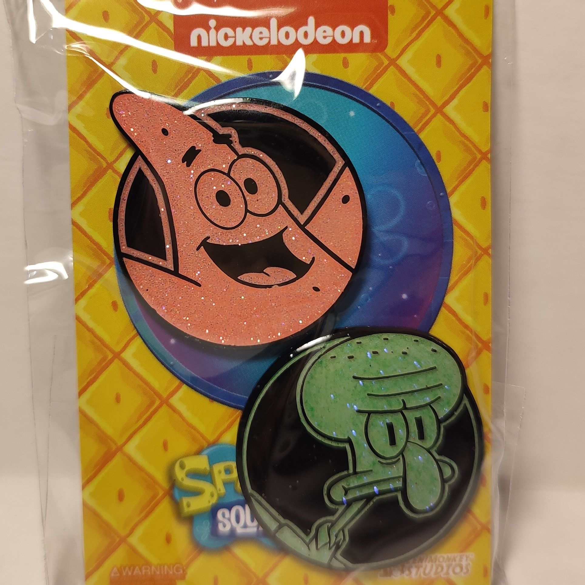 Other Spongebob Squarepants Patrick & Squidward Pin Set | Grailed